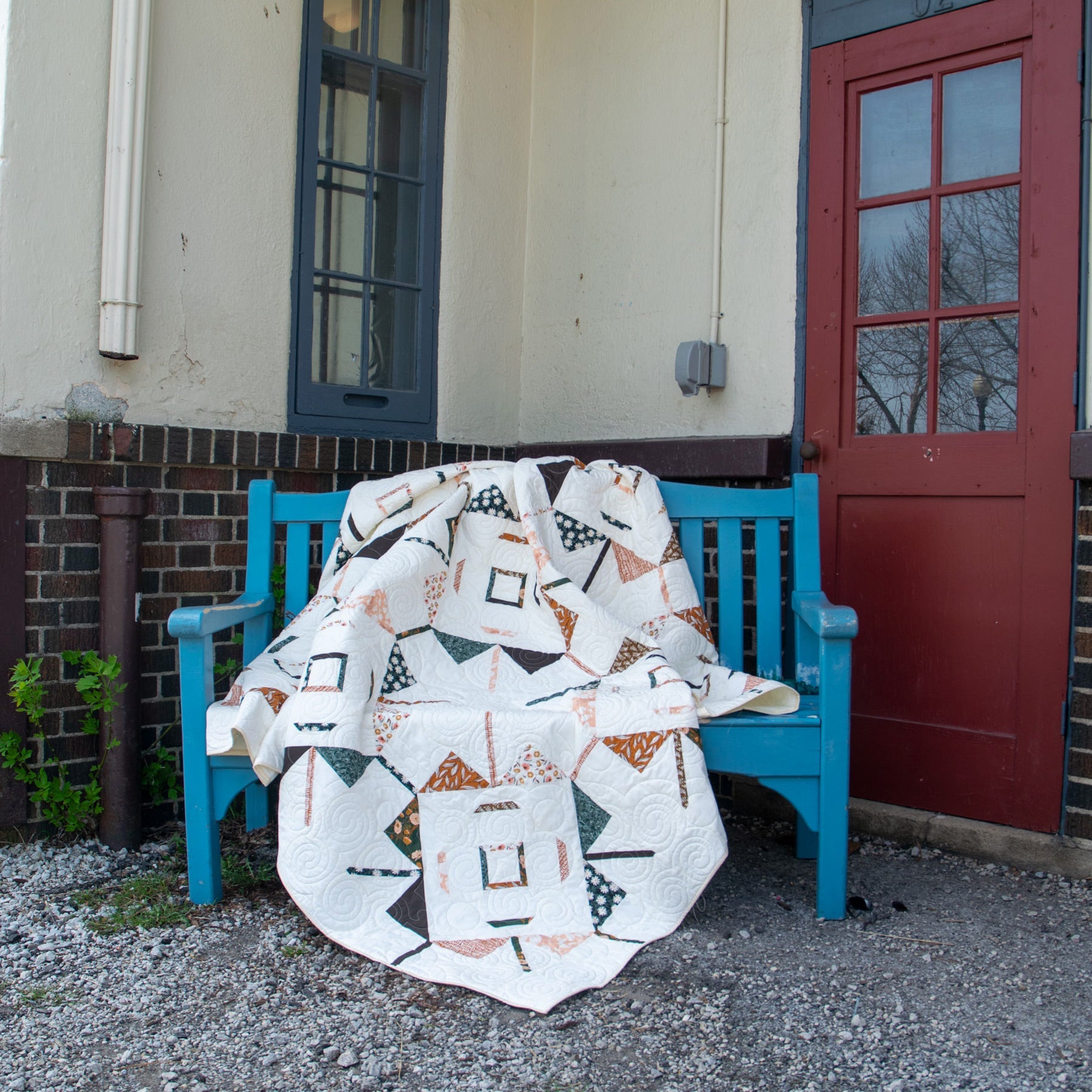 A Quilted Story - Gertrude's Star Quilt Pattern – Meaford Pattern Press